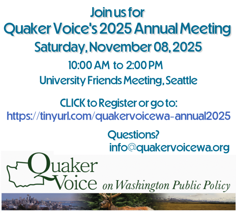 2025 Annual Meeting — Quaker Voice